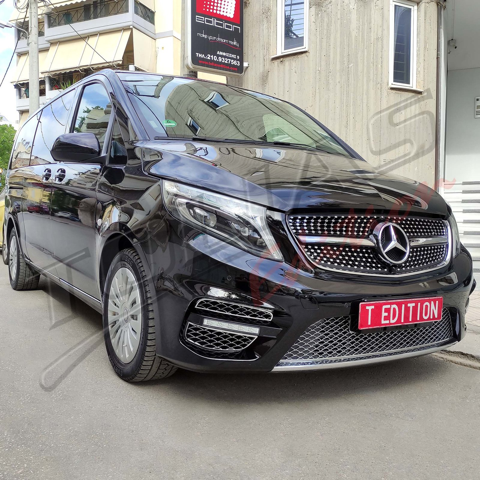 MERCEDES W447 VITO 15- & W447 V CLASS 15-20 FRONT BUMPER TYPE BRABUS