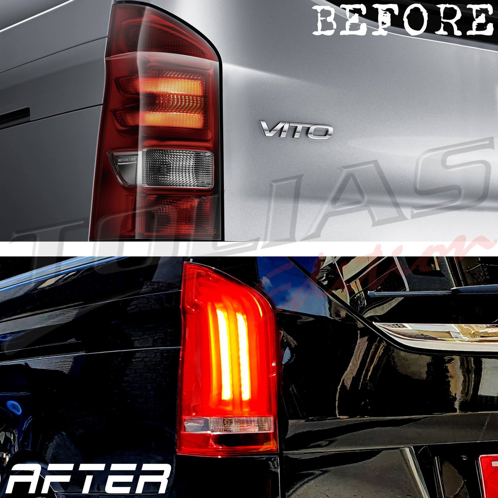 MERCEDES W447 VITO 15- TAIL LIGHTS TYPE V CLASS