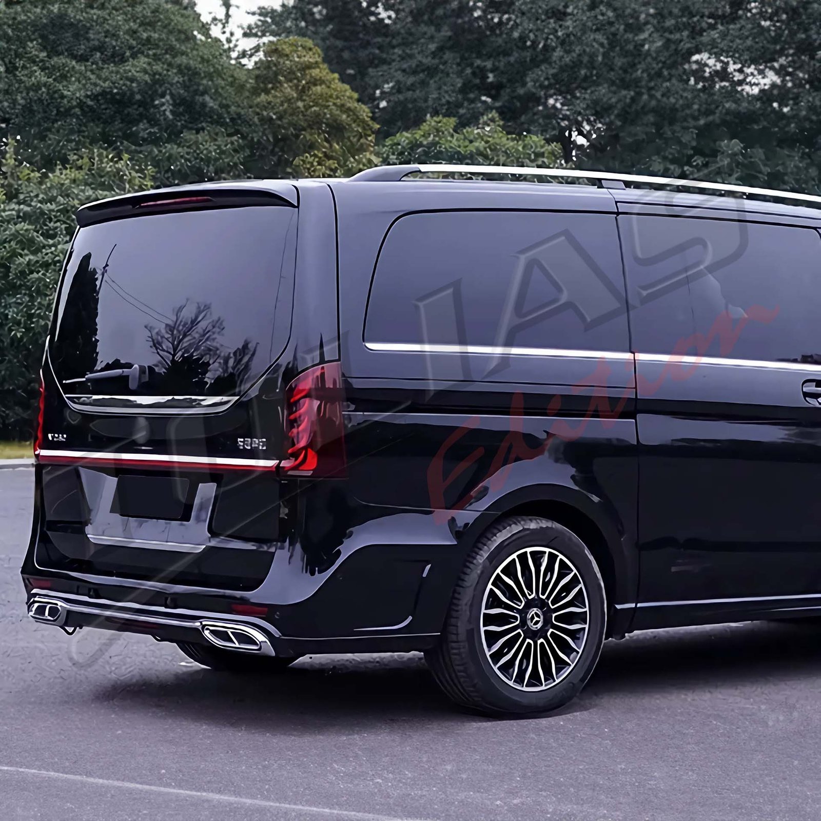 MERCEDES W447 VITO 15- TAIL LIGHTS WITH LED BAR