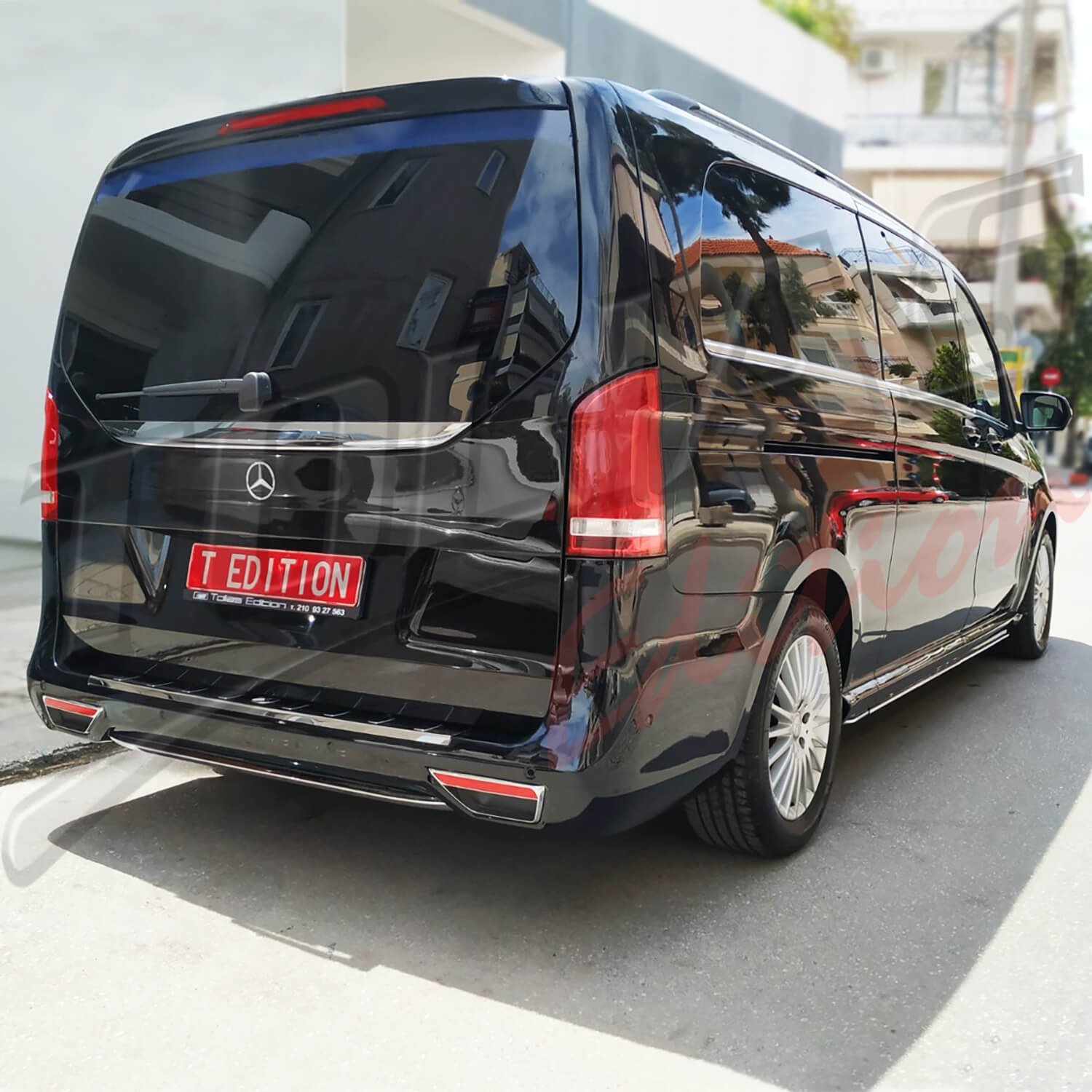 MERCEDES W447 VITO 15- & W447 V CLASS 15-20 REAR BUMPER TYPE BRABUS