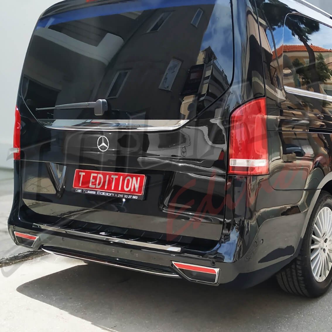 MERCEDES W447 VITO 15- & W447 V CLASS 15-20 REAR BUMPER TYPE BRABUS