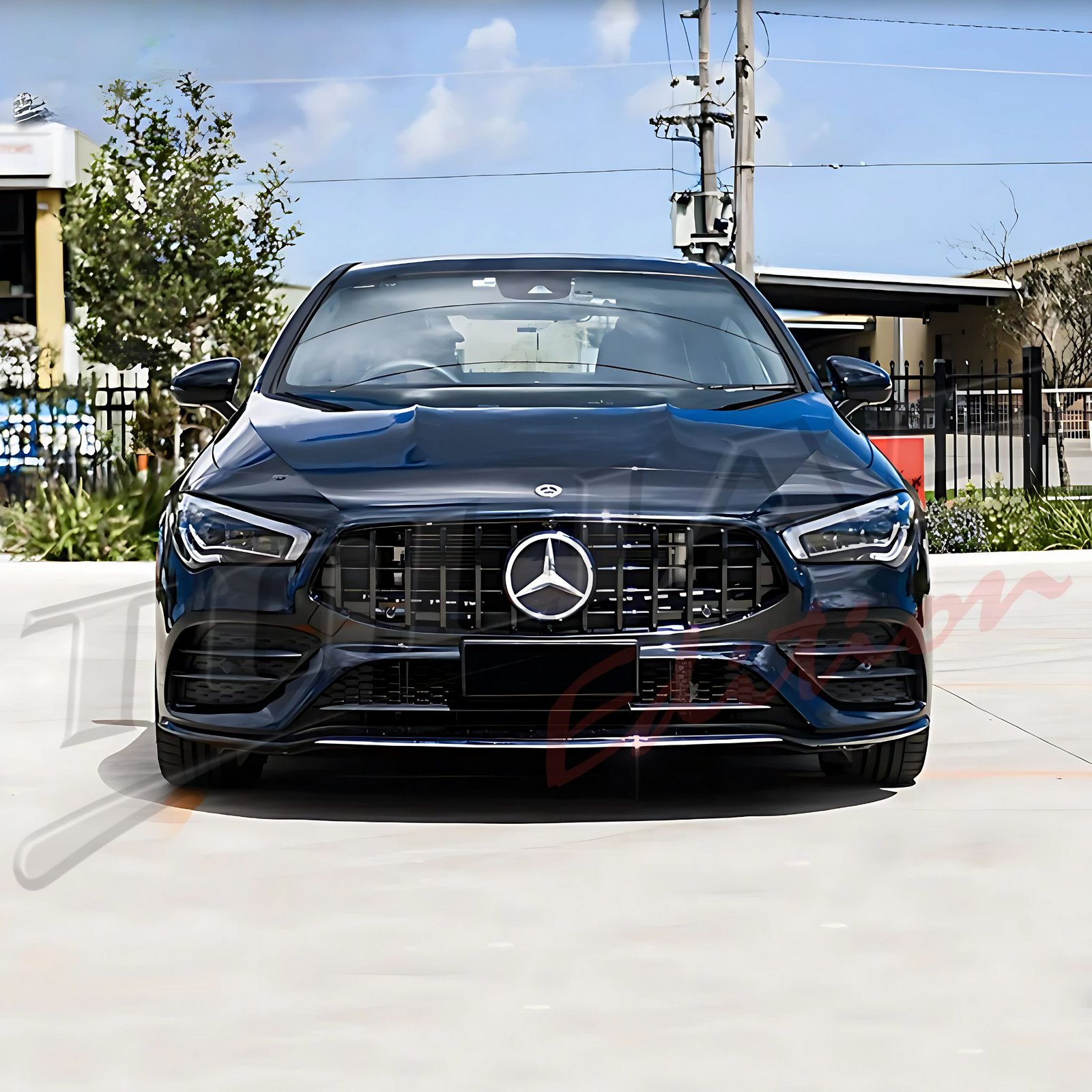 MERCEDES CLA W118/ X118 19- SPORT GRILLE TYPE GT PANAMERICANA