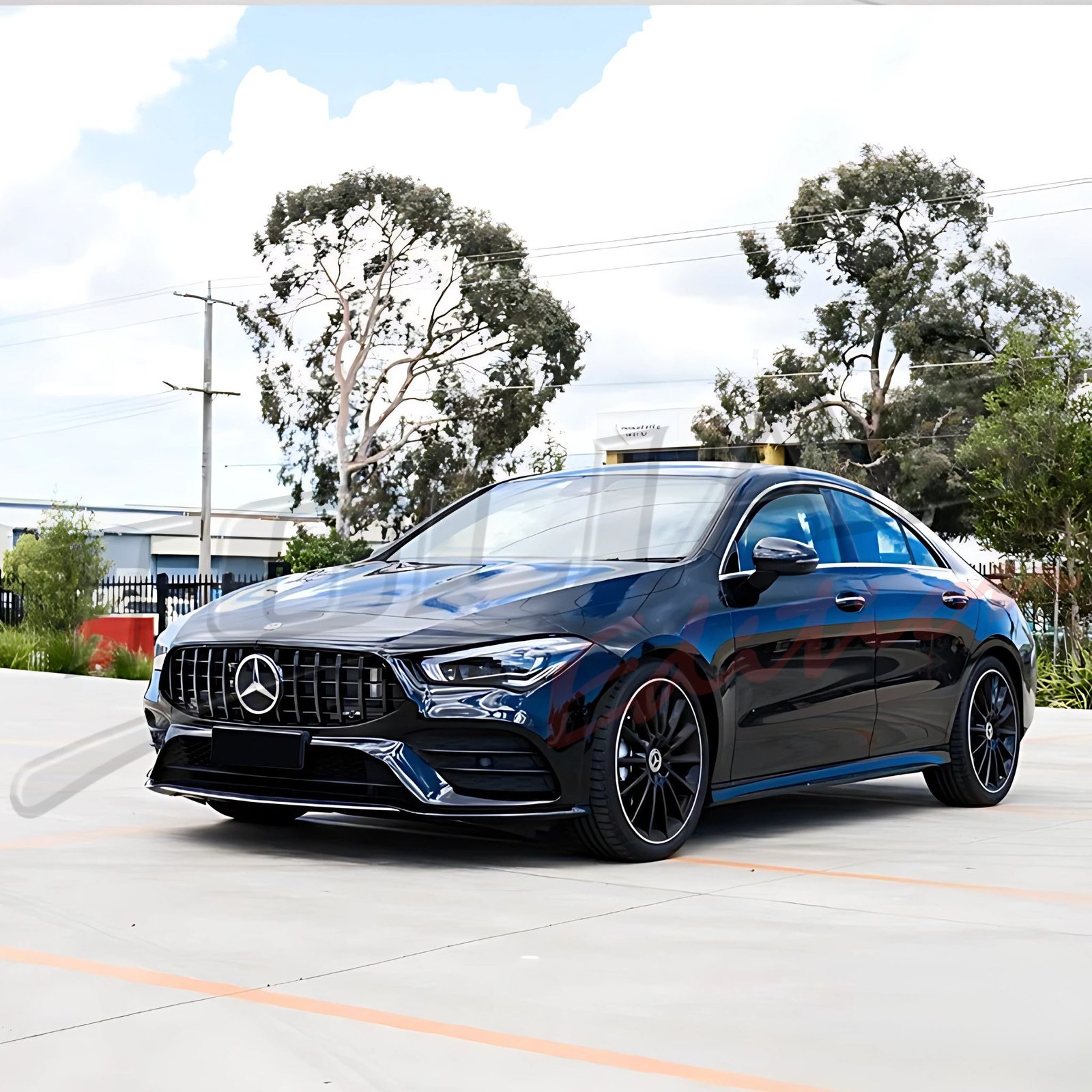 MERCEDES CLA W118/ X118 19- SPORT GRILLE TYPE GT PANAMERICANA