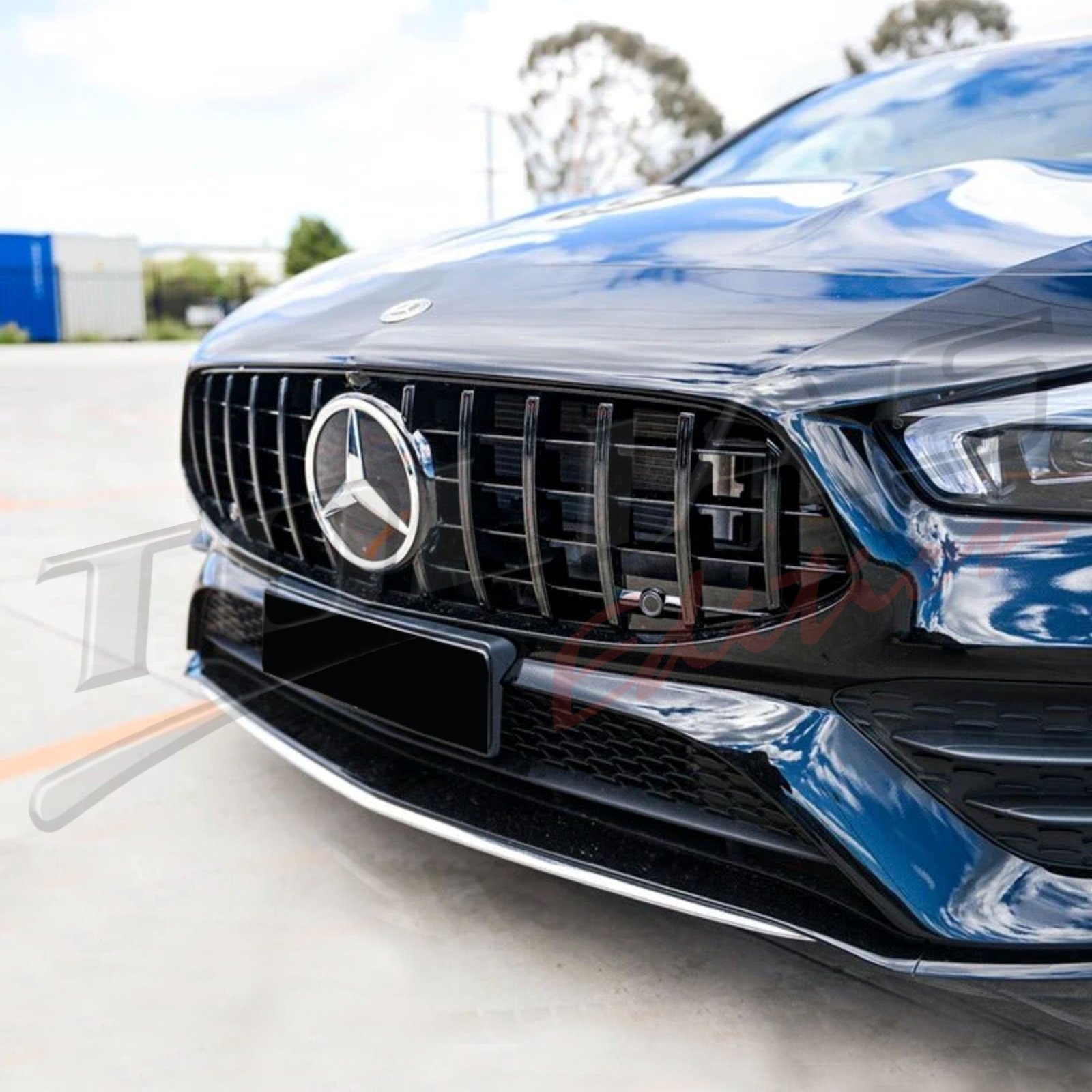 MERCEDES CLA W118/ X118 19- SPORT GRILLE TYPE GT PANAMERICANA