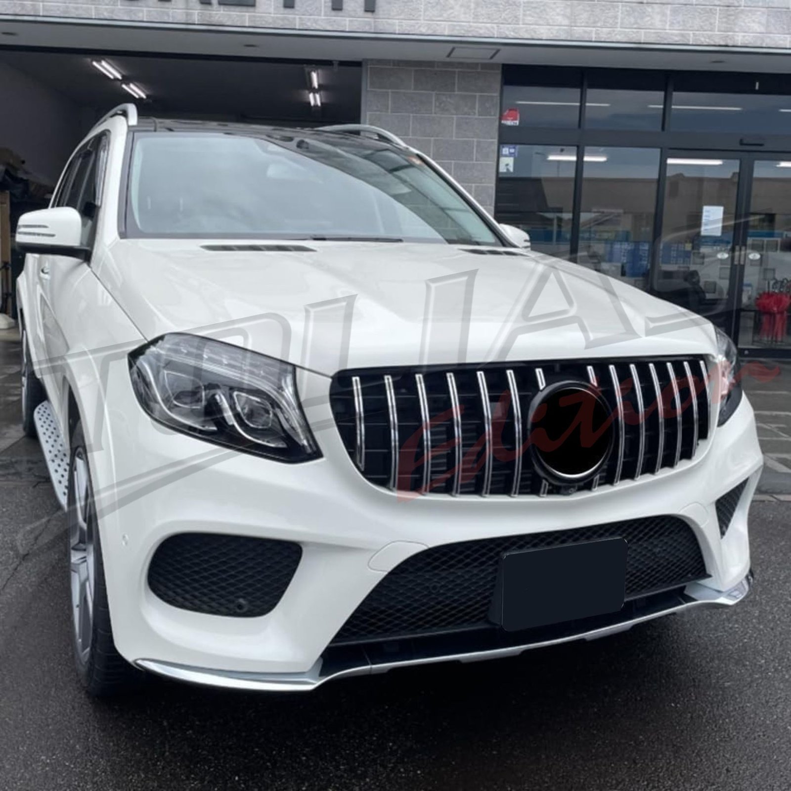 MERCEDES GLS X166 15-19 GRILLE TYPE GT PANAMERICANA