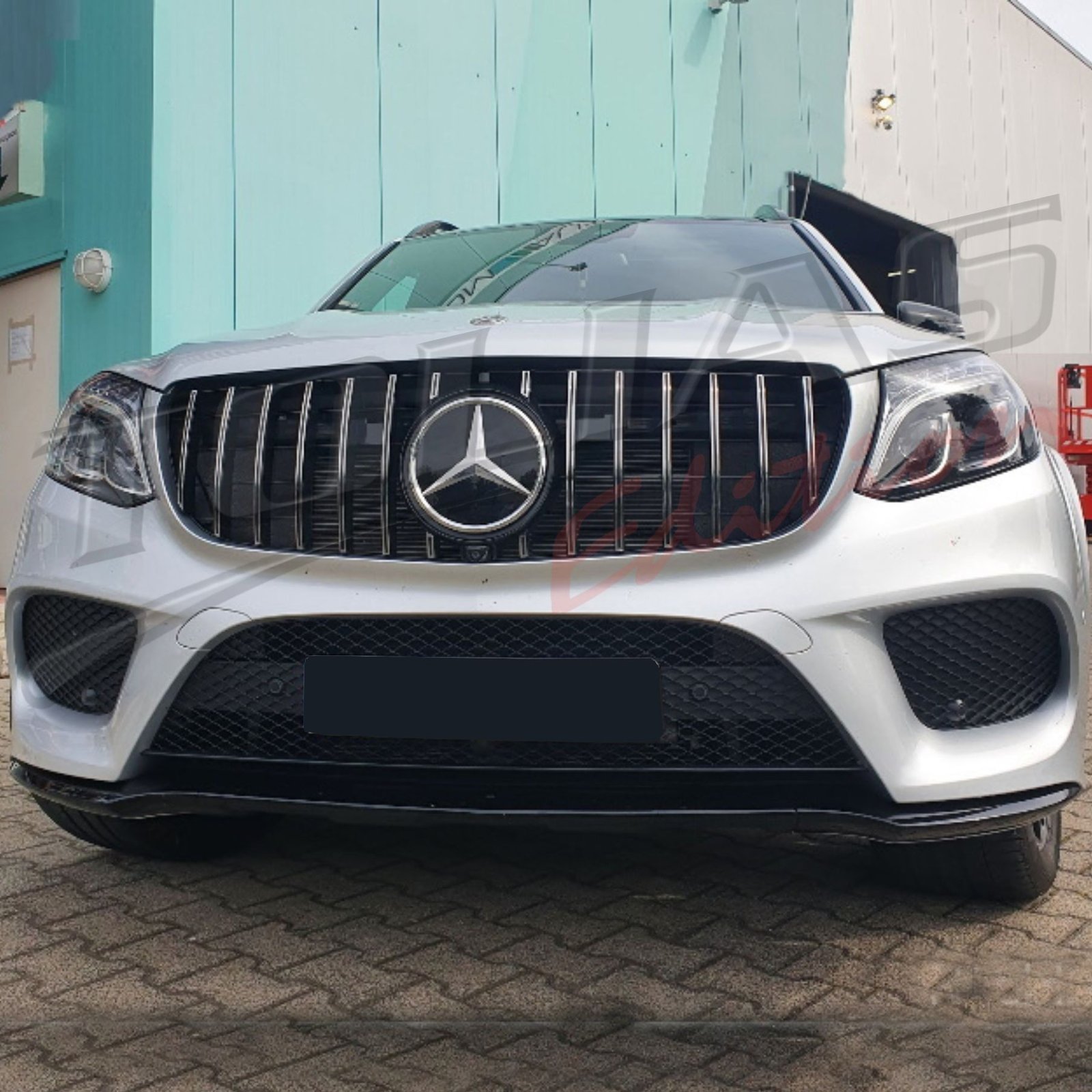 MERCEDES GLS X166 15-19 GRILLE TYPE GT PANAMERICANA