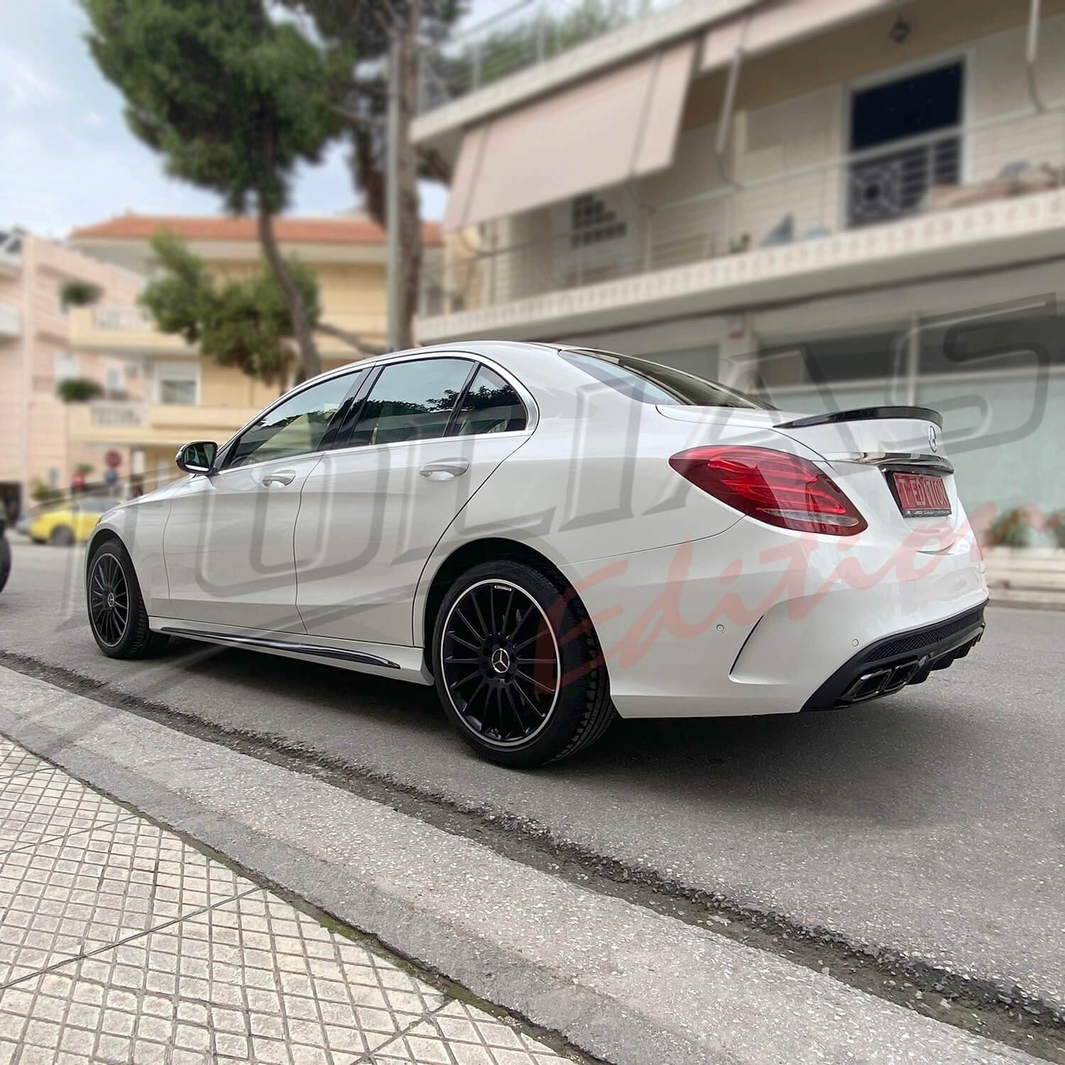 MERCEDES C CLASS W205 14-18 SIDE SKIRTS TYPE C63 AMG