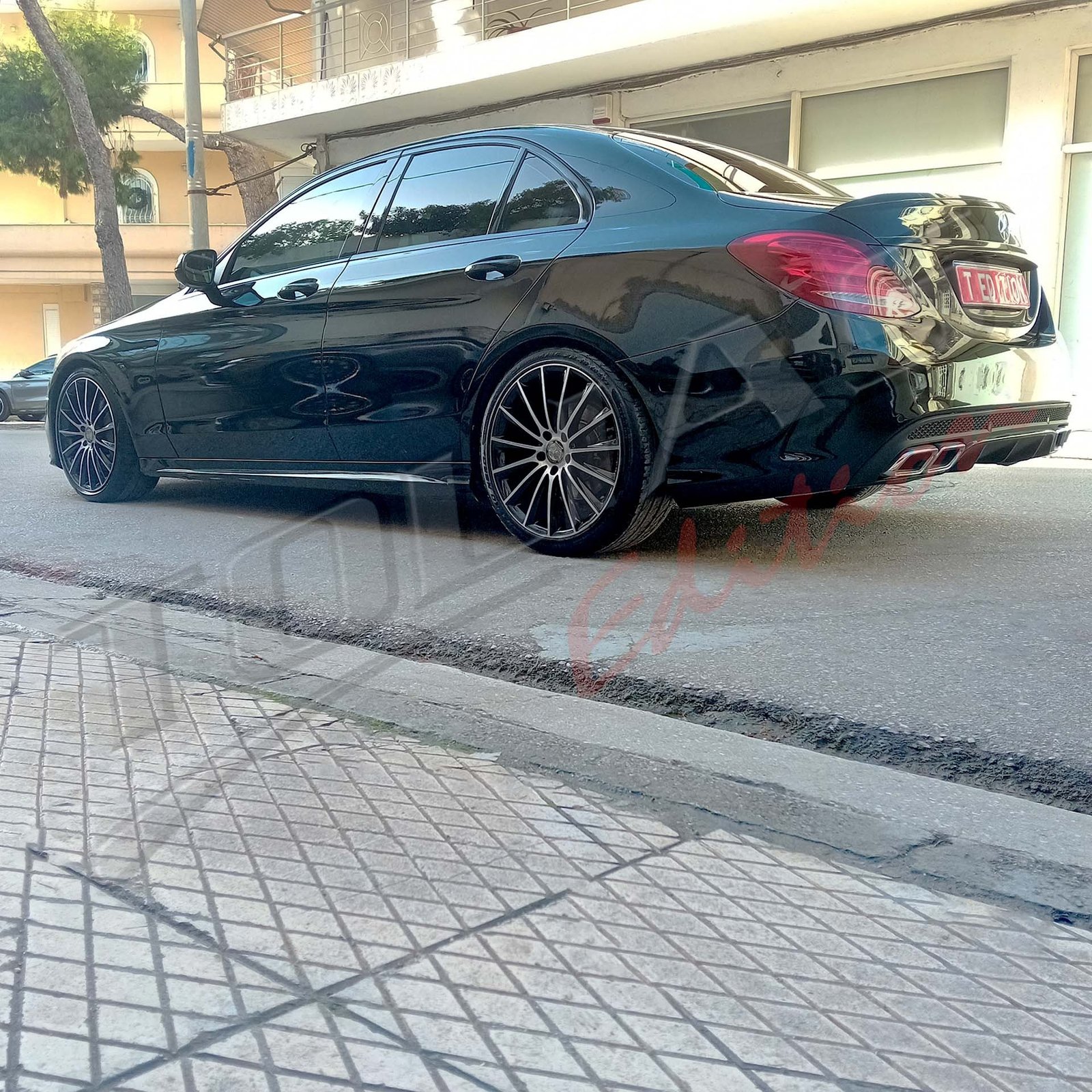 MERCEDES C CLASS W205 14-18 SIDE SKIRTS TYPE C63 AMG
