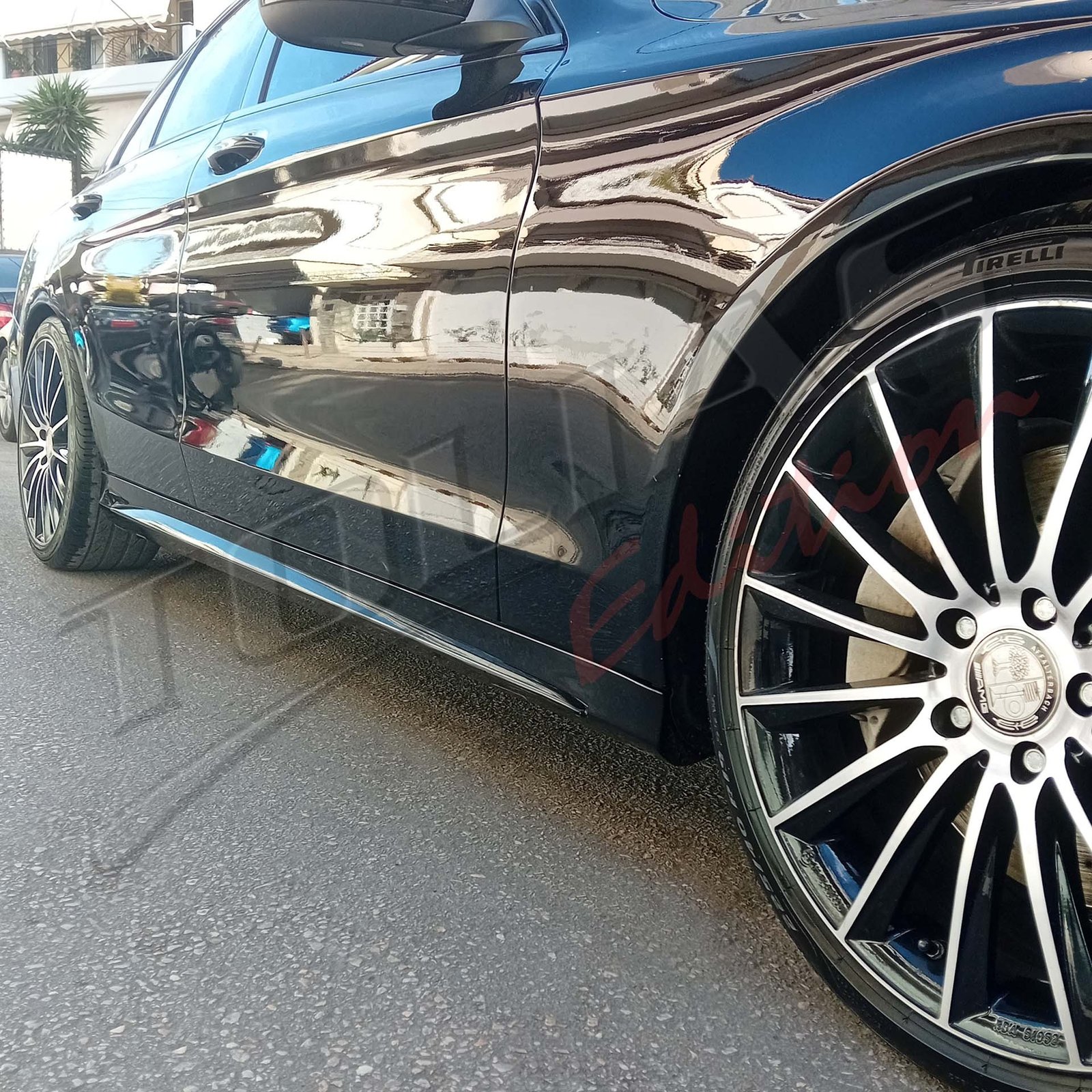 MERCEDES C CLASS W205 14-18 SIDE SKIRTS TYPE C63 AMG