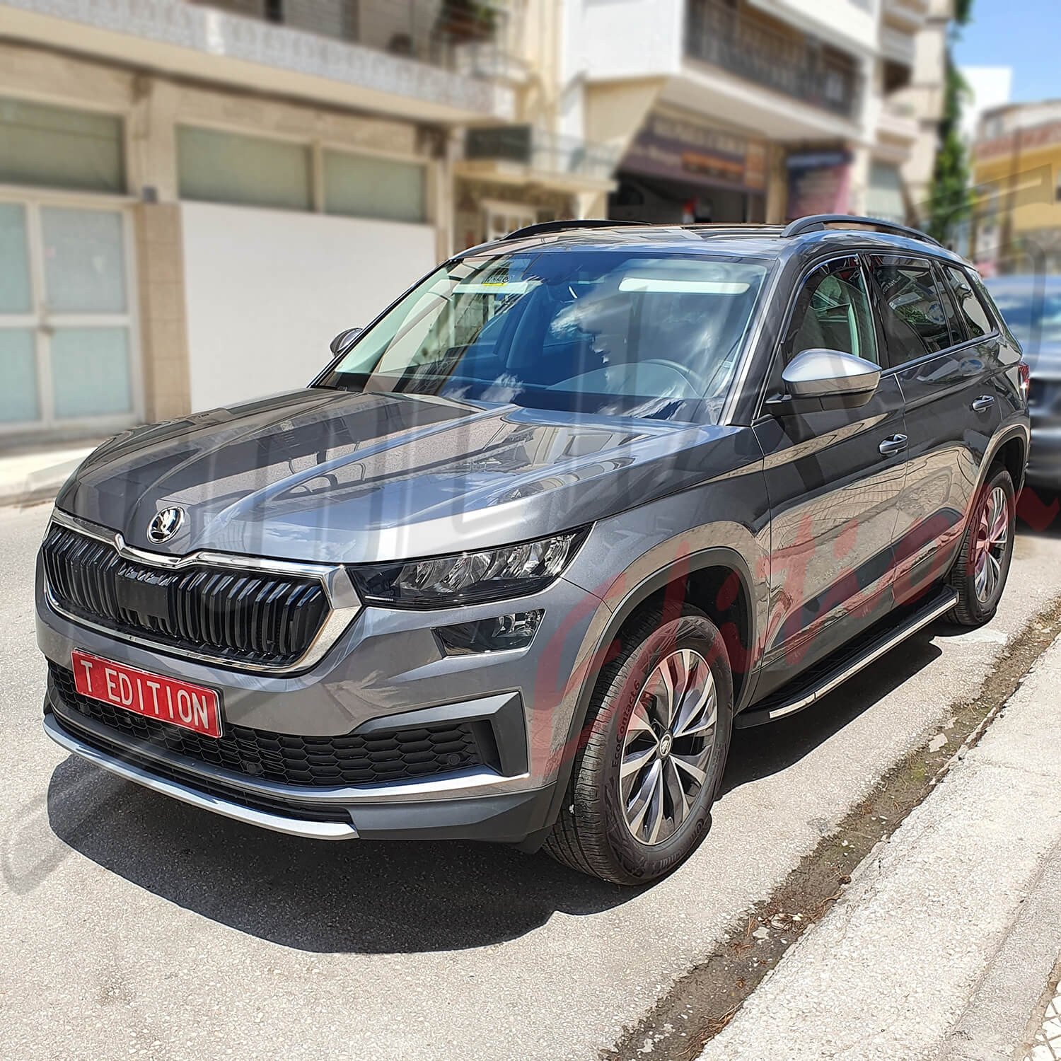 Kodiaq running boards store