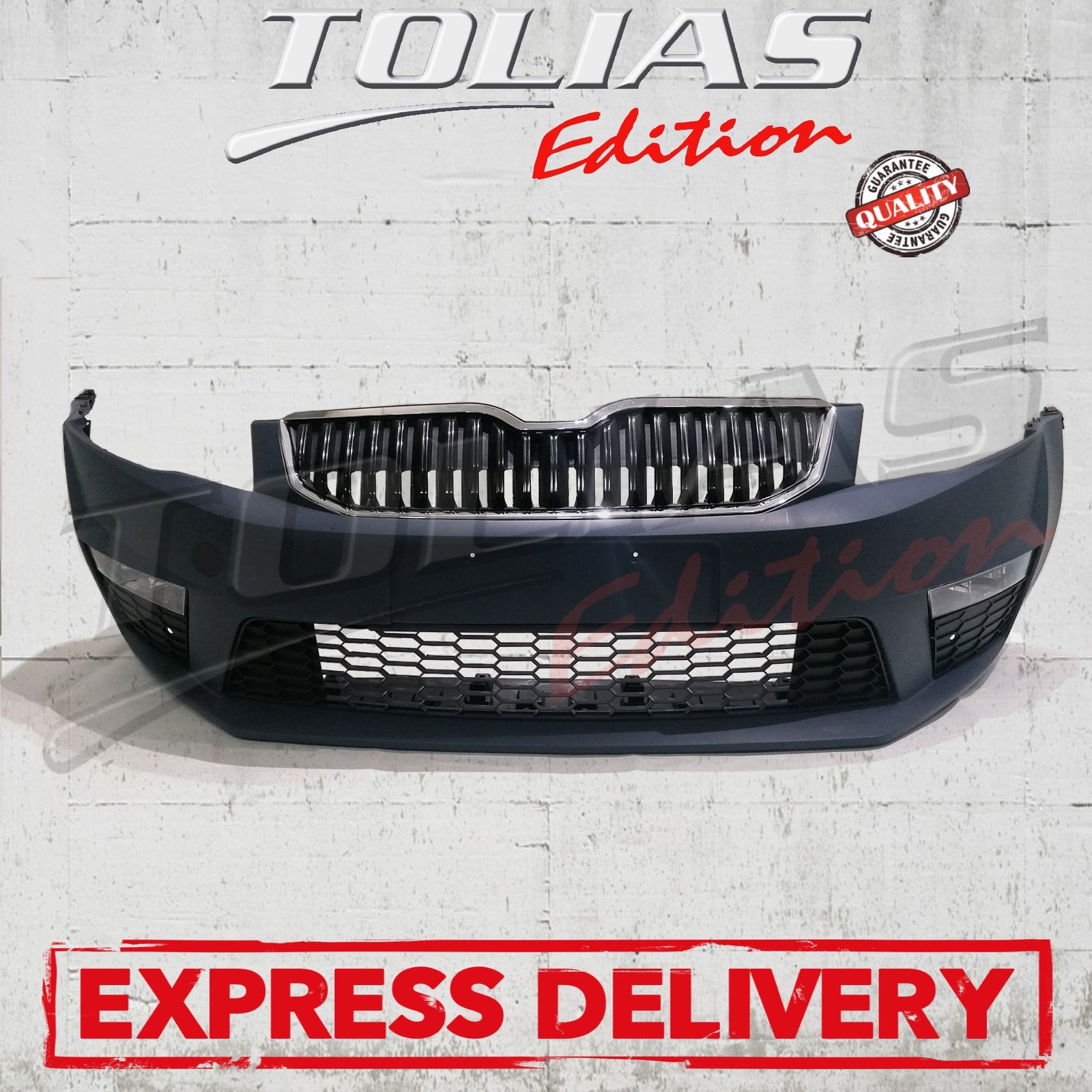 SKODA OCTAVIA 13-17 FRONT BUMPER TYPE VRS