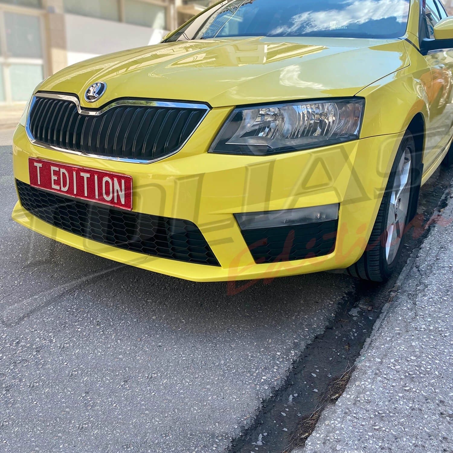 SKODA OCTAVIA 13-17 FRONT BUMPER TYPE VRS