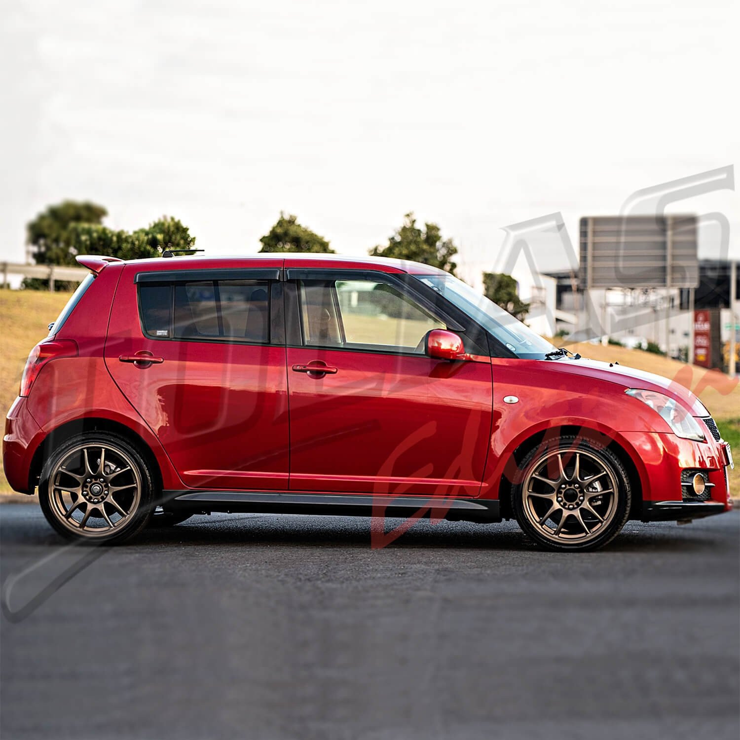 SUZUKI SWIFT 05-10 SIDE SKIRTS TYPE SPORT