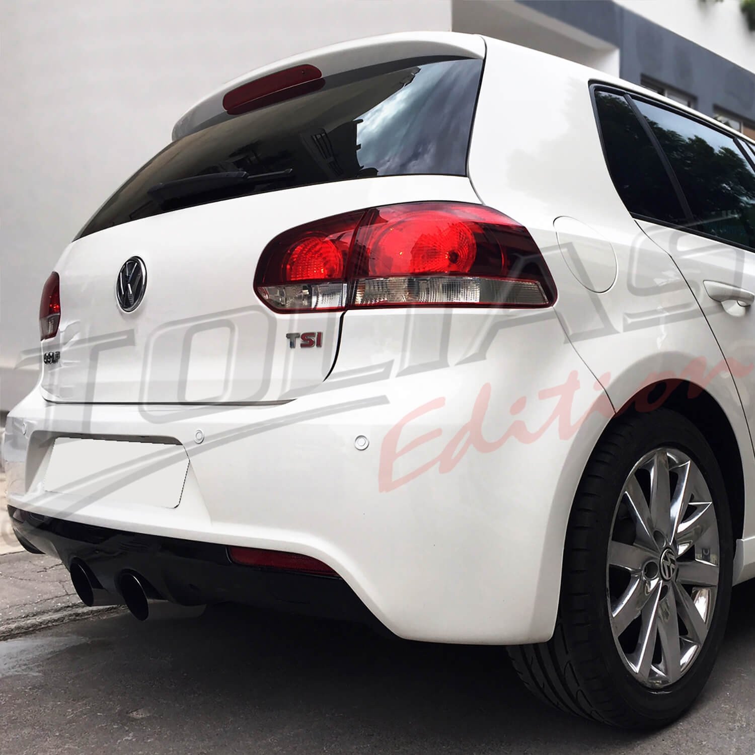 VW GOLF VI 08-13 REAR BUMPER TYPE R20