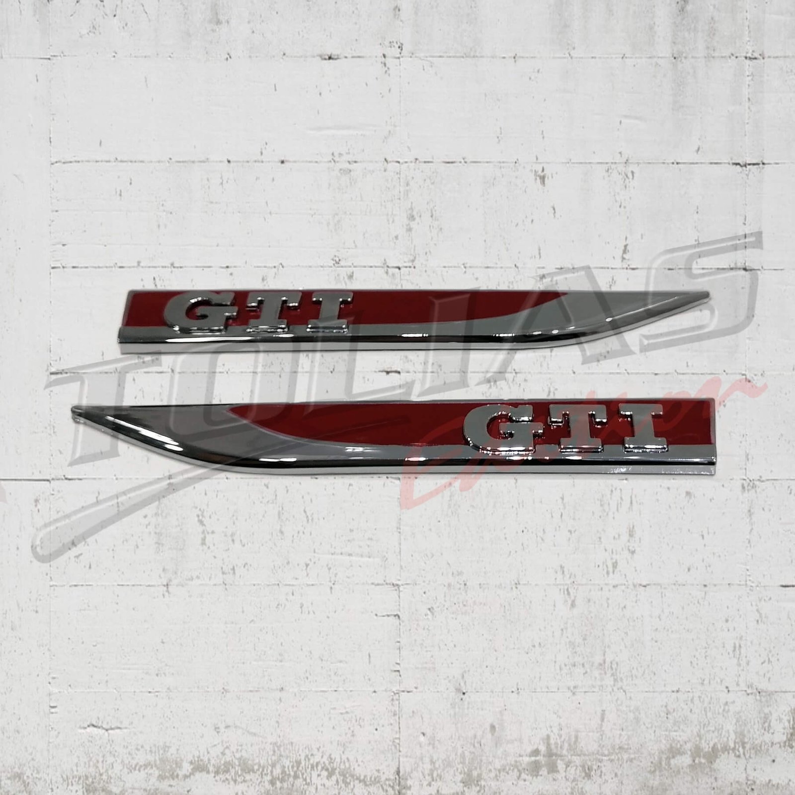 VW GOLF VII 13-17 & 17-21 FENDER EMBLEMS TYPE GTI