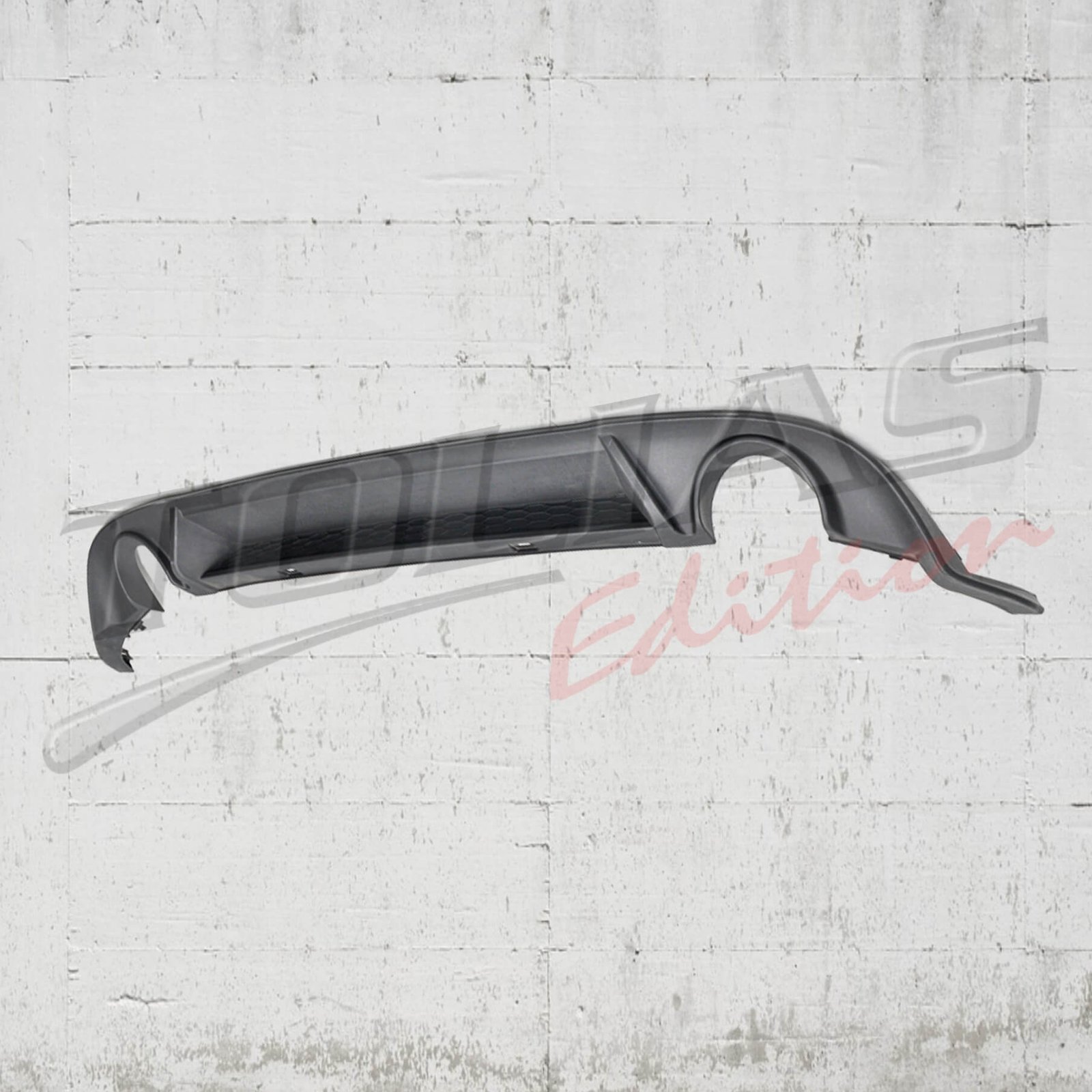 VW GOLF VII 7.5 17-21 REAR DIFFUSER TYPE GTI