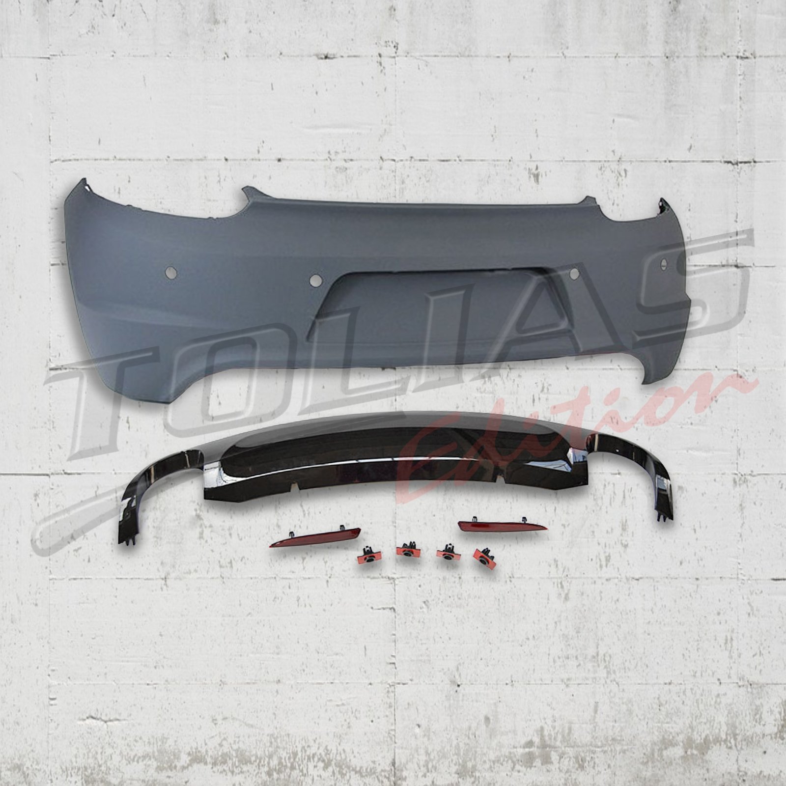 VW SCIROCCO 08-14 REAR BUMPER TYPE R