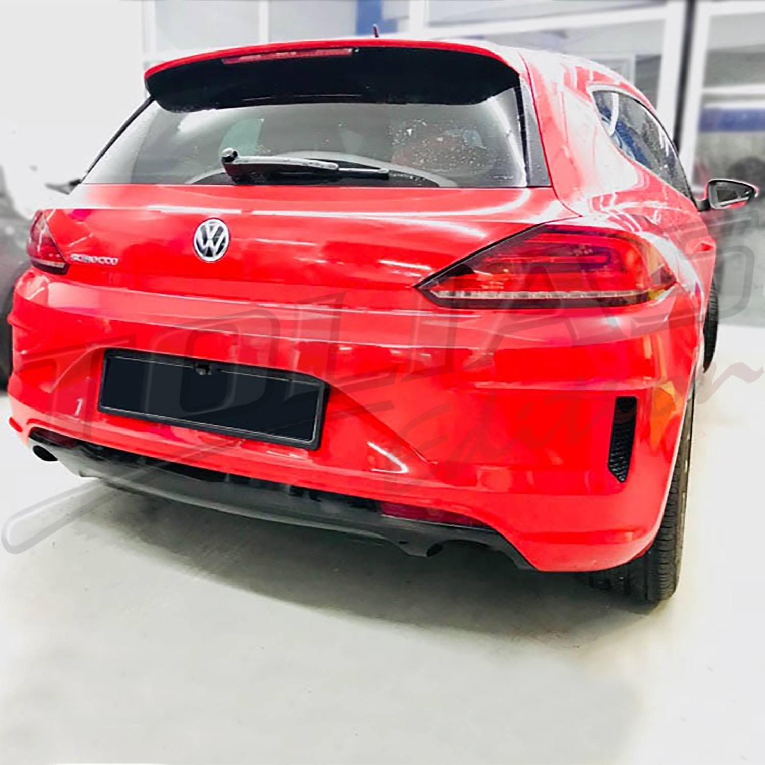 VW SCIROCCO 14-18 REAR BUMPER TYPE R
