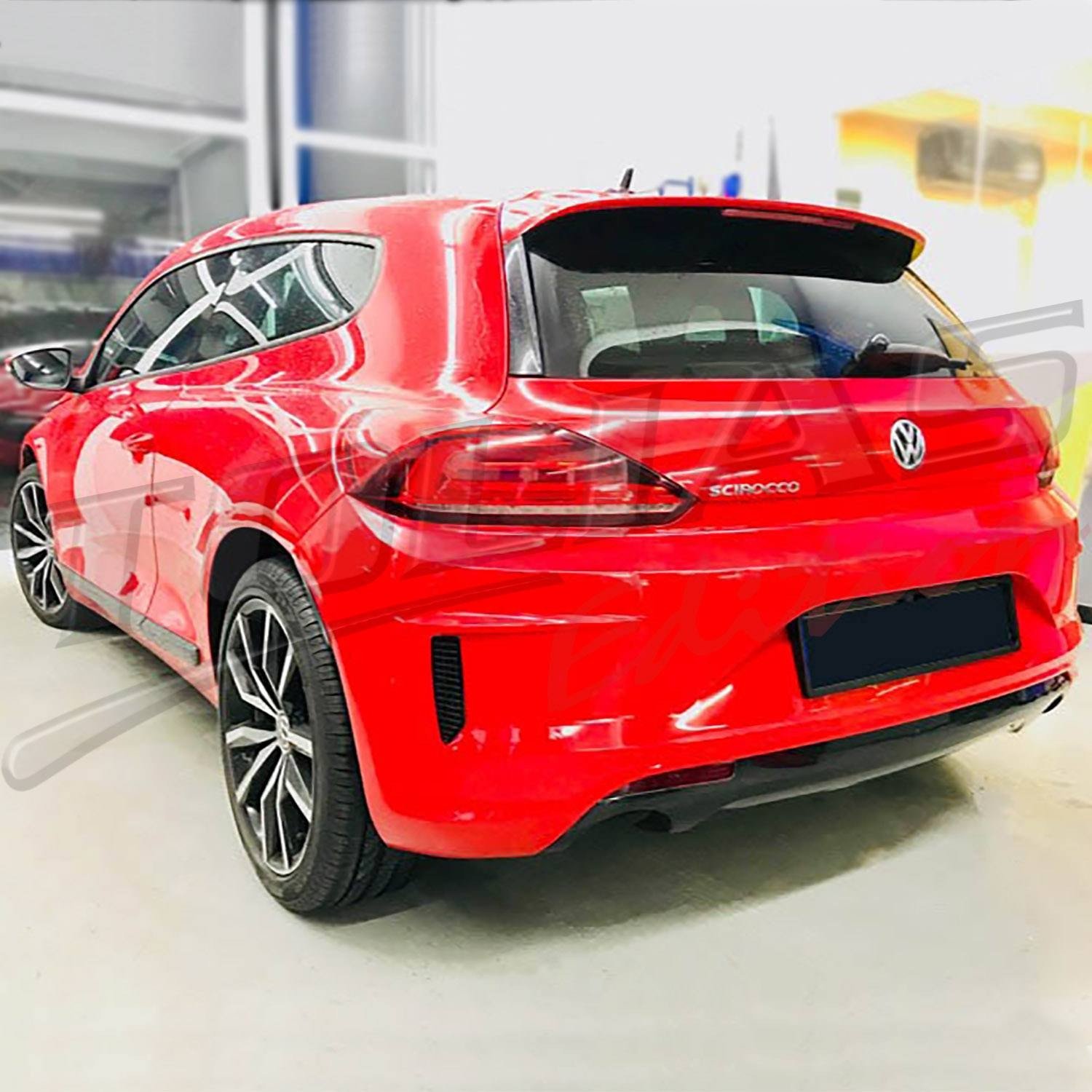 VW SCIROCCO 14-18 REAR BUMPER TYPE R