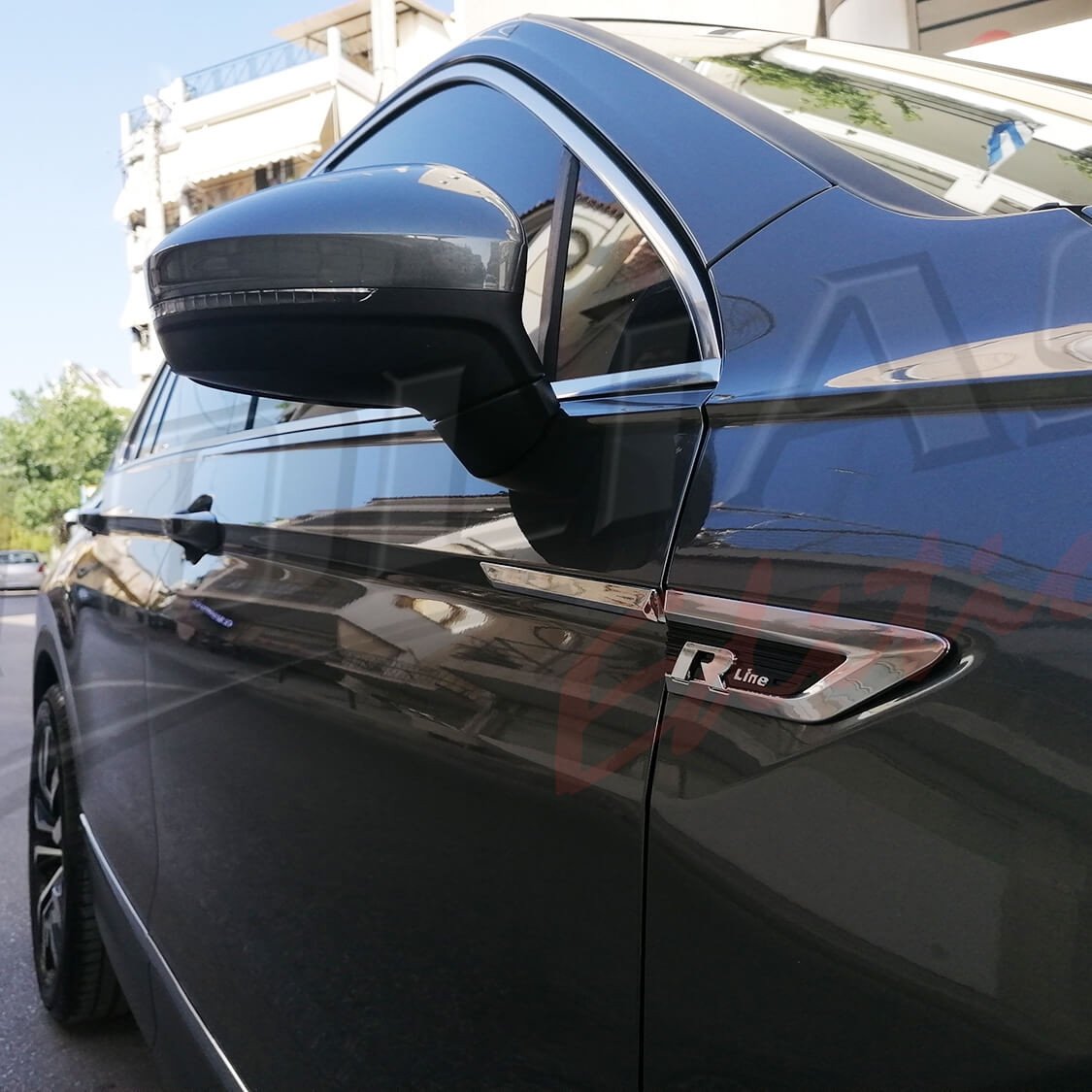 VW TIGUAN 16- FENDER EMBLEMS TYPE R LINE