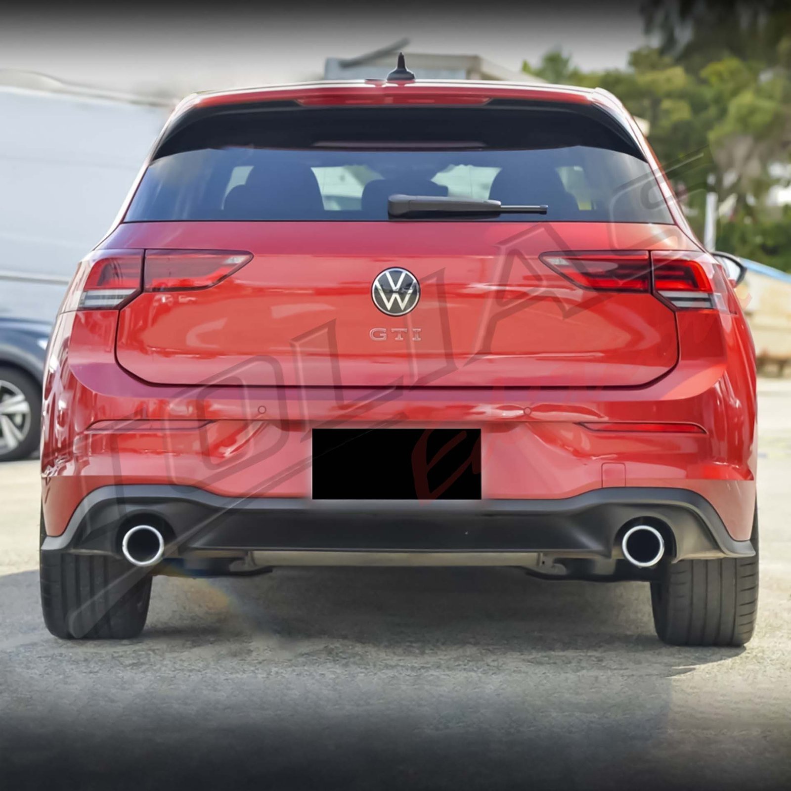 VW GOLF VIII (8) 20- REAR BUMPER TYPE GTI