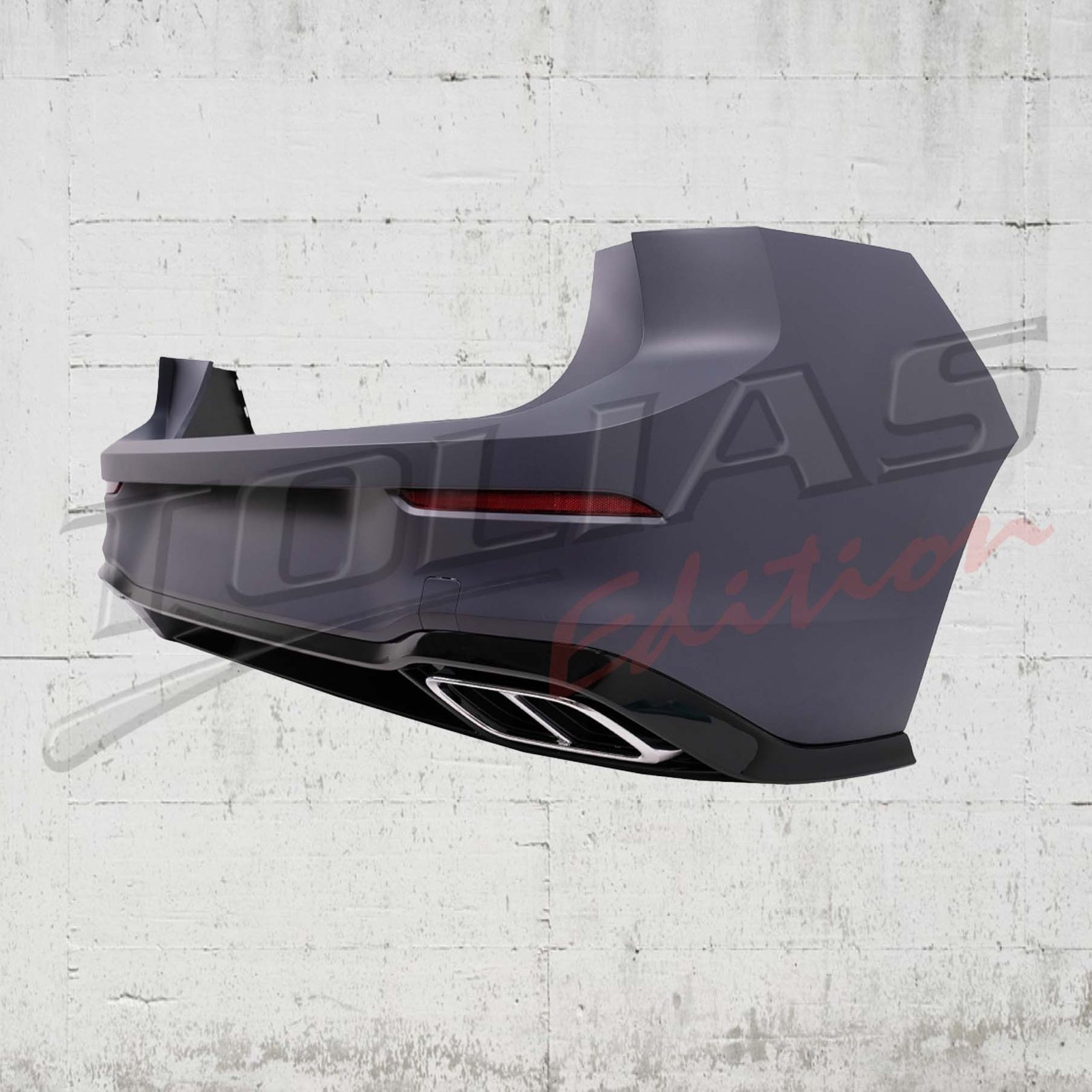 VW GOLF VIII (8) 20- REAR BUMPER TYPE R LINE