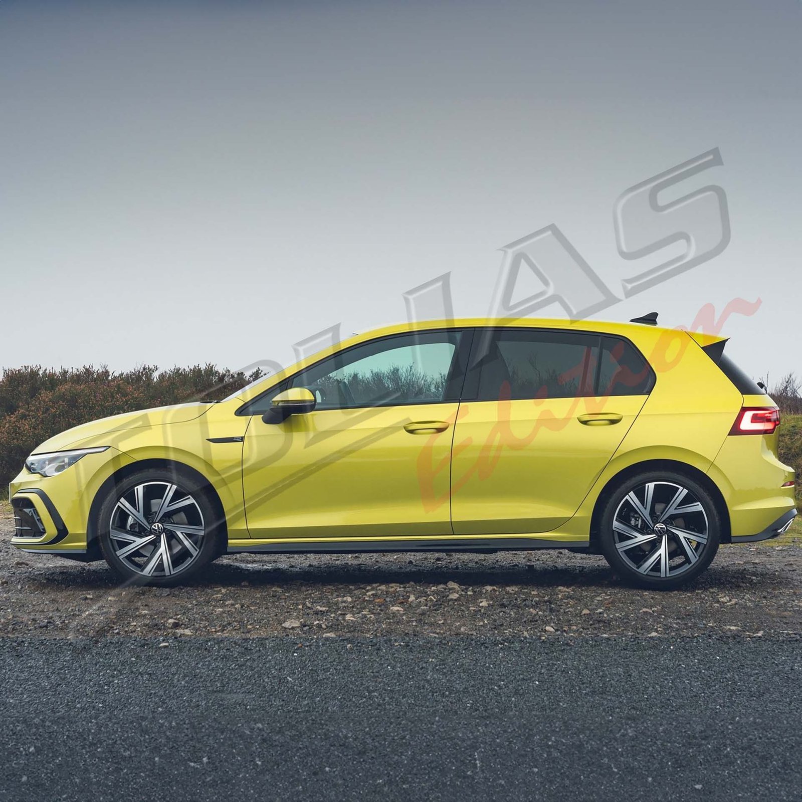 VW GOLF VIII (8) 20- SIDE SKIRTS TYPE R LINE